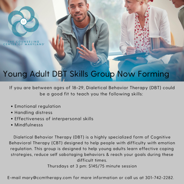 DBT Bethesda | DBT Skills Group for Young Adults